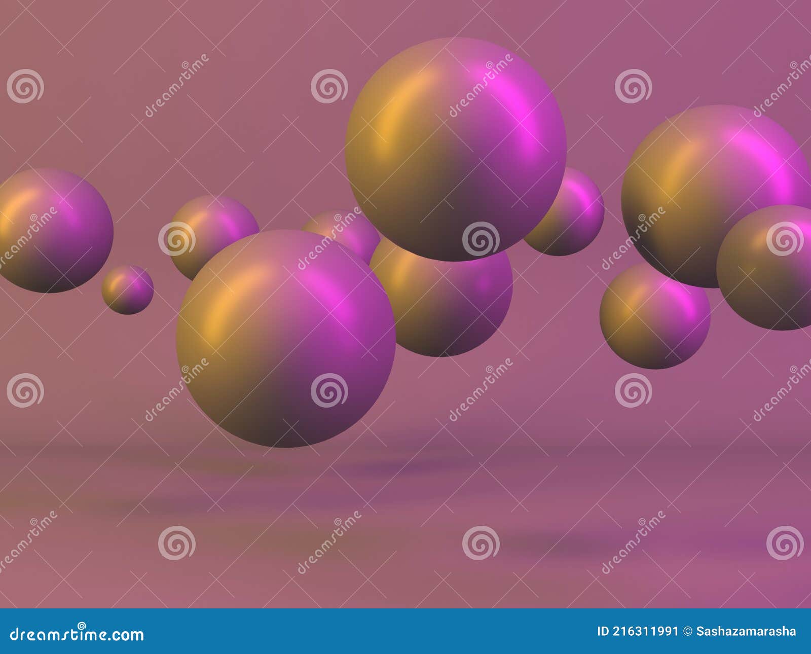 Colorful Balls Abstract Wallpaper Background Stock Illustration ...