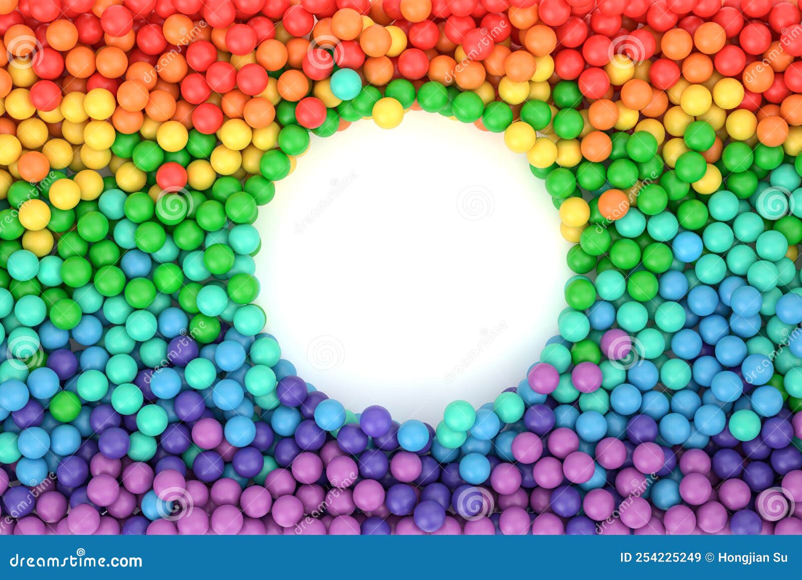 Colorful Balls Background. Abstract Background with Colorful Gradient ...