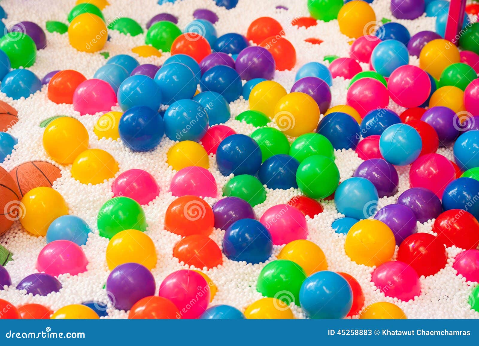 Colorful Balls Background. stock image. Image of modern - 45258883