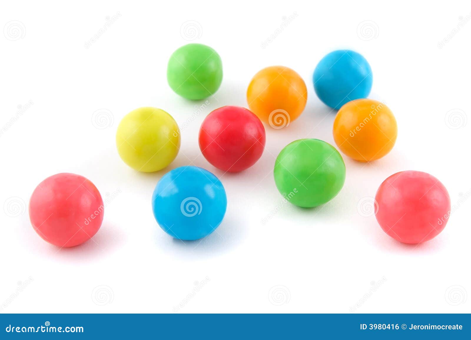 Colorful balls gum stock photo. Image of ball, batch, curve - 3980416