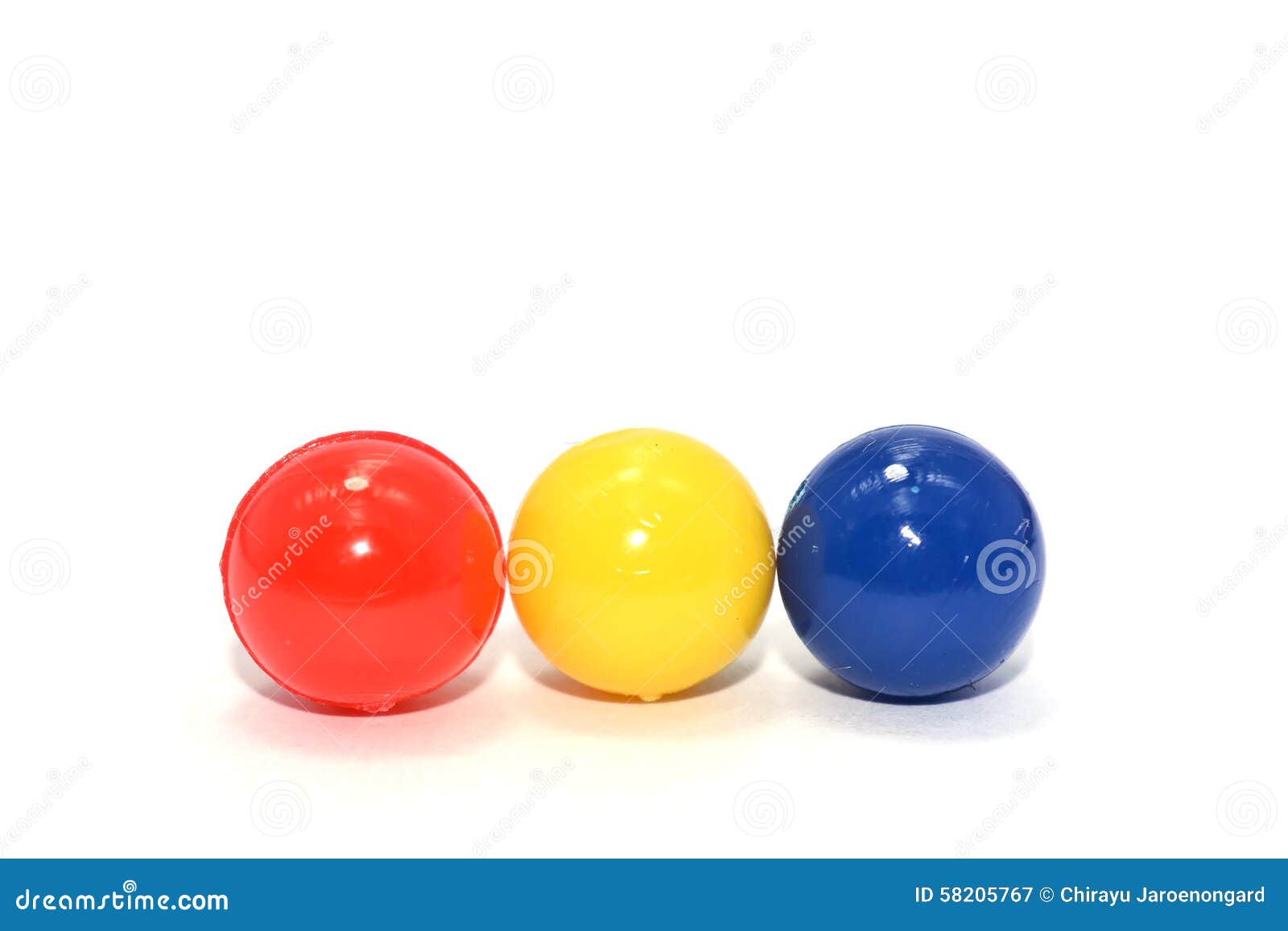 Colorful balls isolated stock image. Image of colors - 58205767