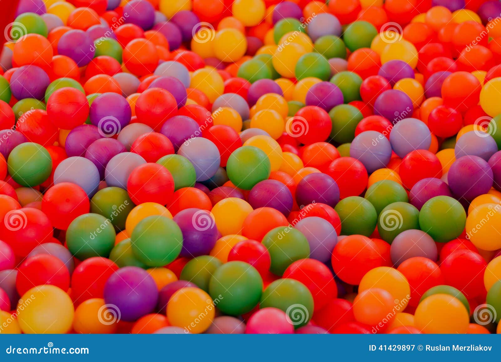 Colorful balls stock image. Image of close, orange, childhood - 41429897