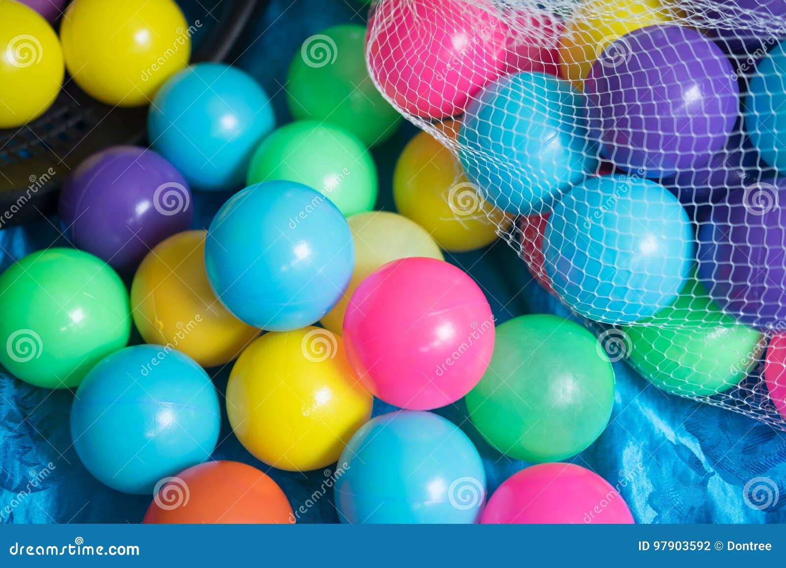 Colorful Balls To Play and Fun Stock Photo - Image of pattern, leisure ...