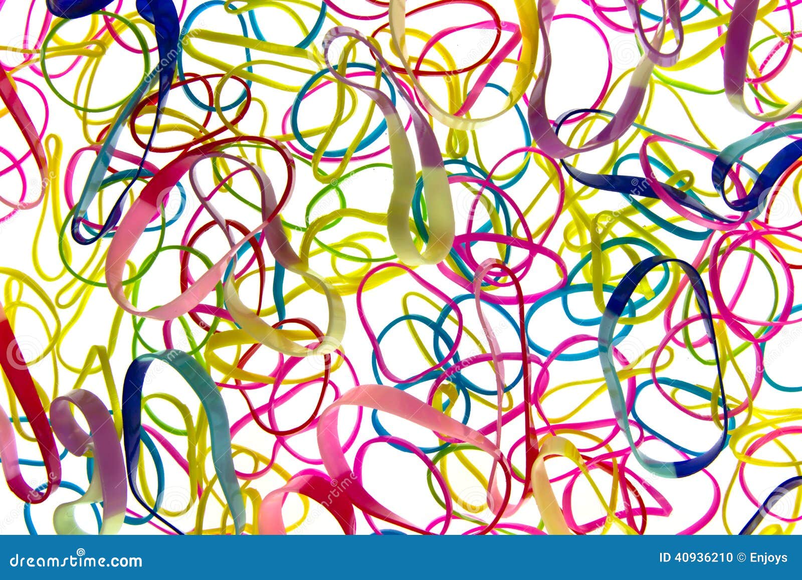 Colorful Bands isolated stock photo. Image of history - 40936210