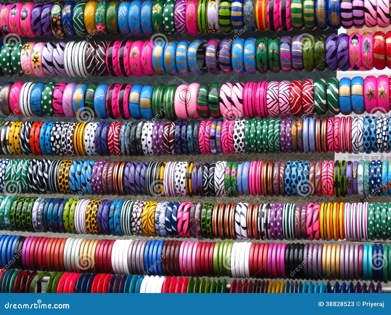 Colorful Bangles stock image. Image of colorful, makeup - 38828523
