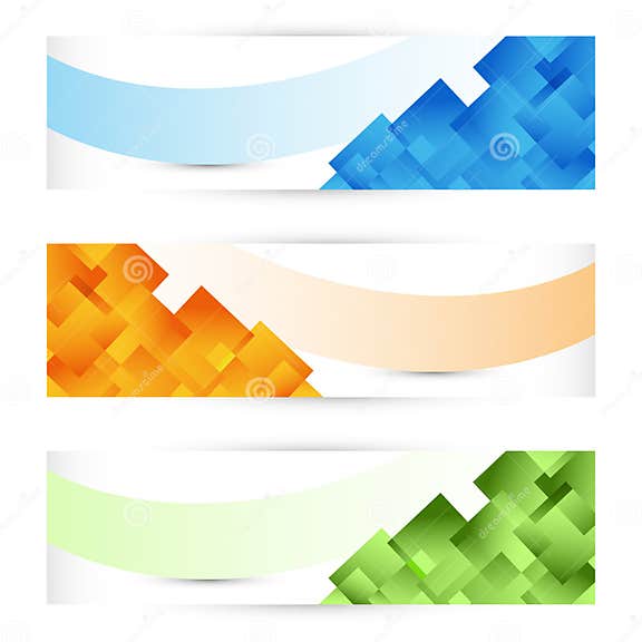 Colorful Banner stock vector. Illustration of abstract - 29021050