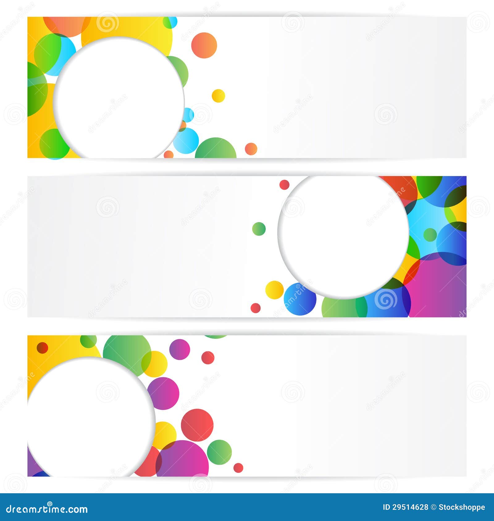 Colorful Banner stock vector. Illustration of creative - 29514628