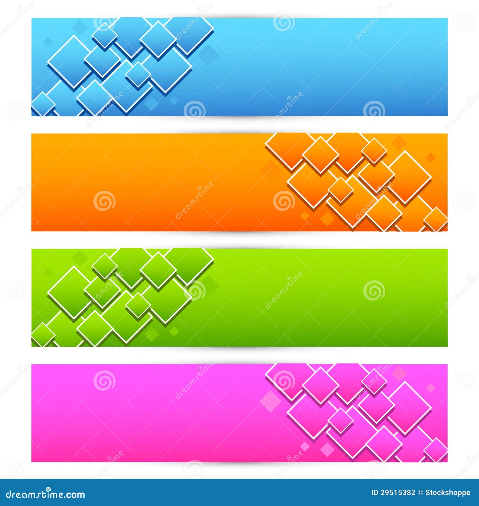 Colorful Banner stock vector. Illustration of graphic - 29515382