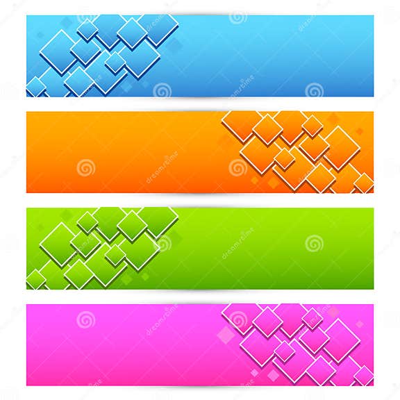 Colorful Banner stock vector. Illustration of graphic - 29515382