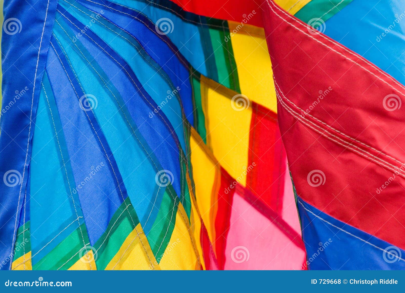 Colorful Banner Closeup stock photo. Image of form, fabric - 729668