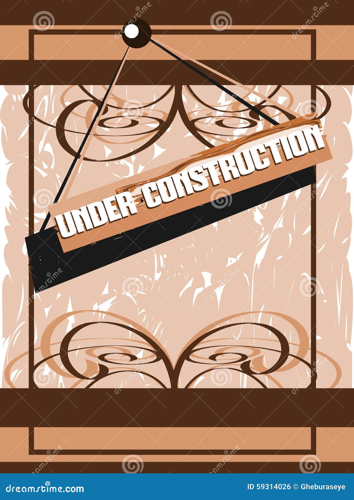 Words On And Under Flashcard With Cartoon Box And Apple. Opposite ...