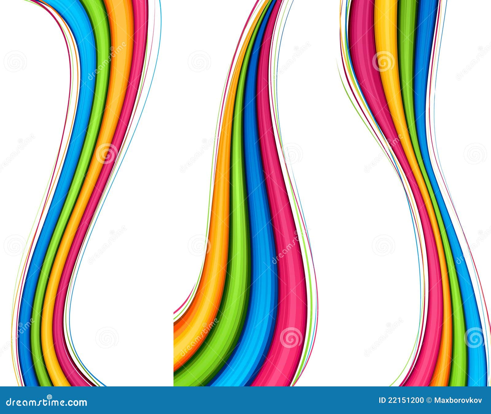 Colorful banners. stock vector. Illustration of colorful - 22151200