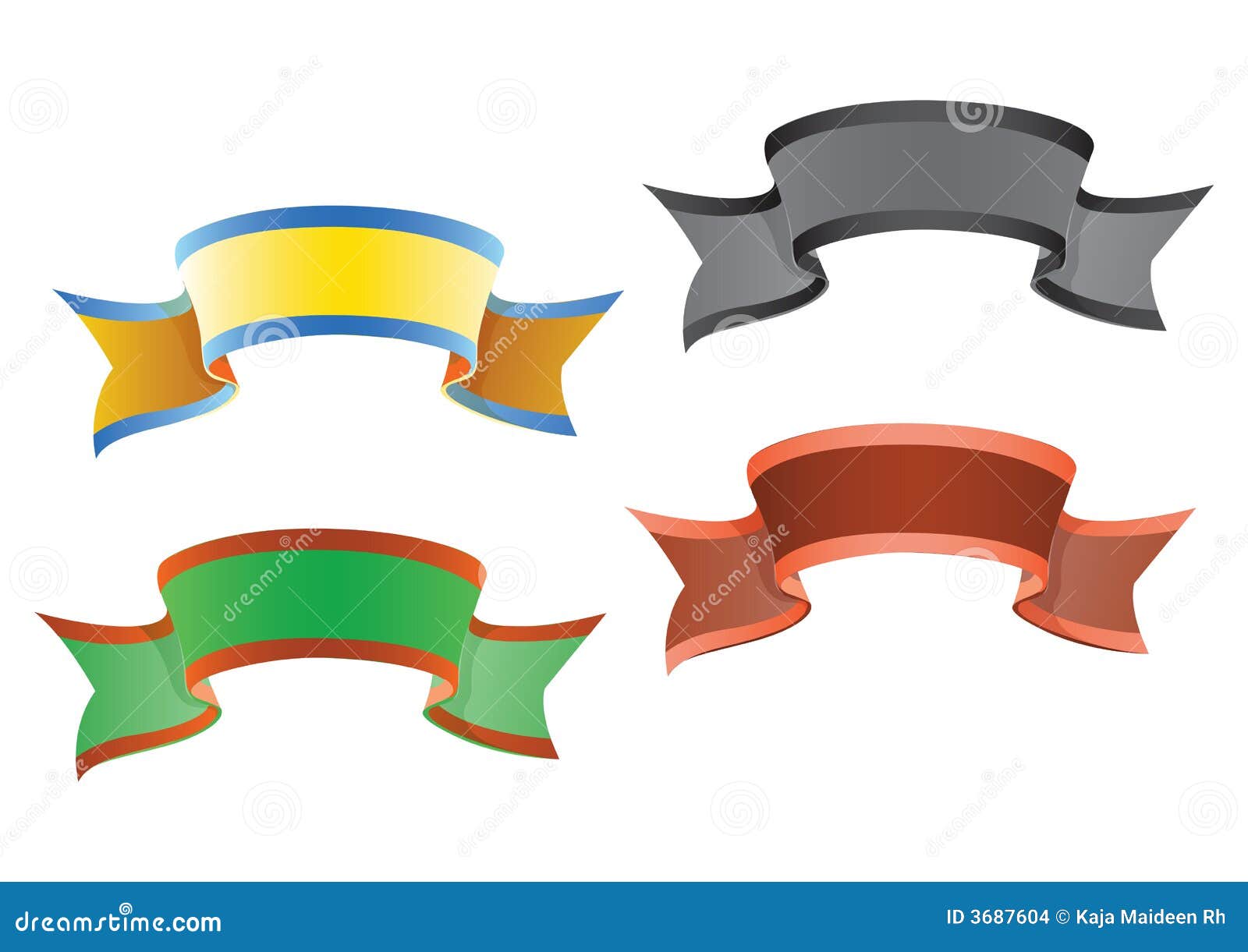 Colorful banners vector stock vector. Illustration of style - 3687604