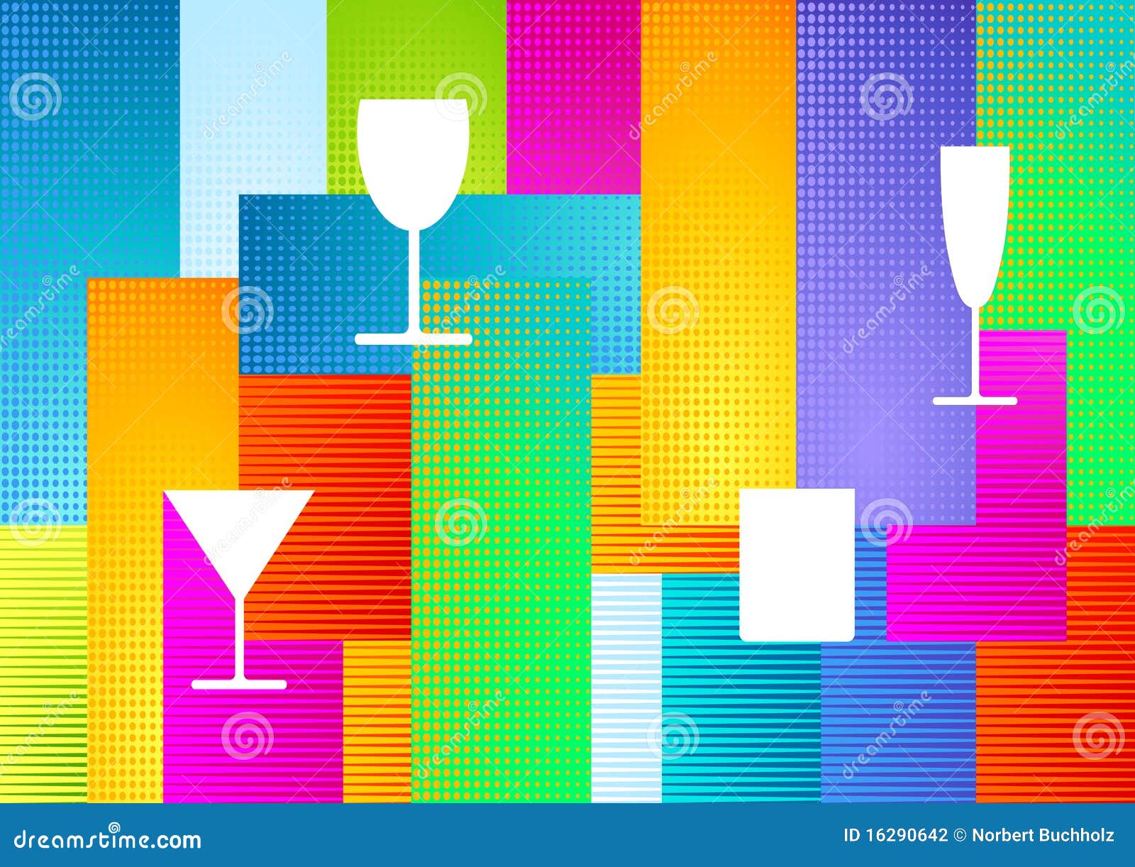 Colorful Bar stock vector. Illustration of colorful, party - 16290642