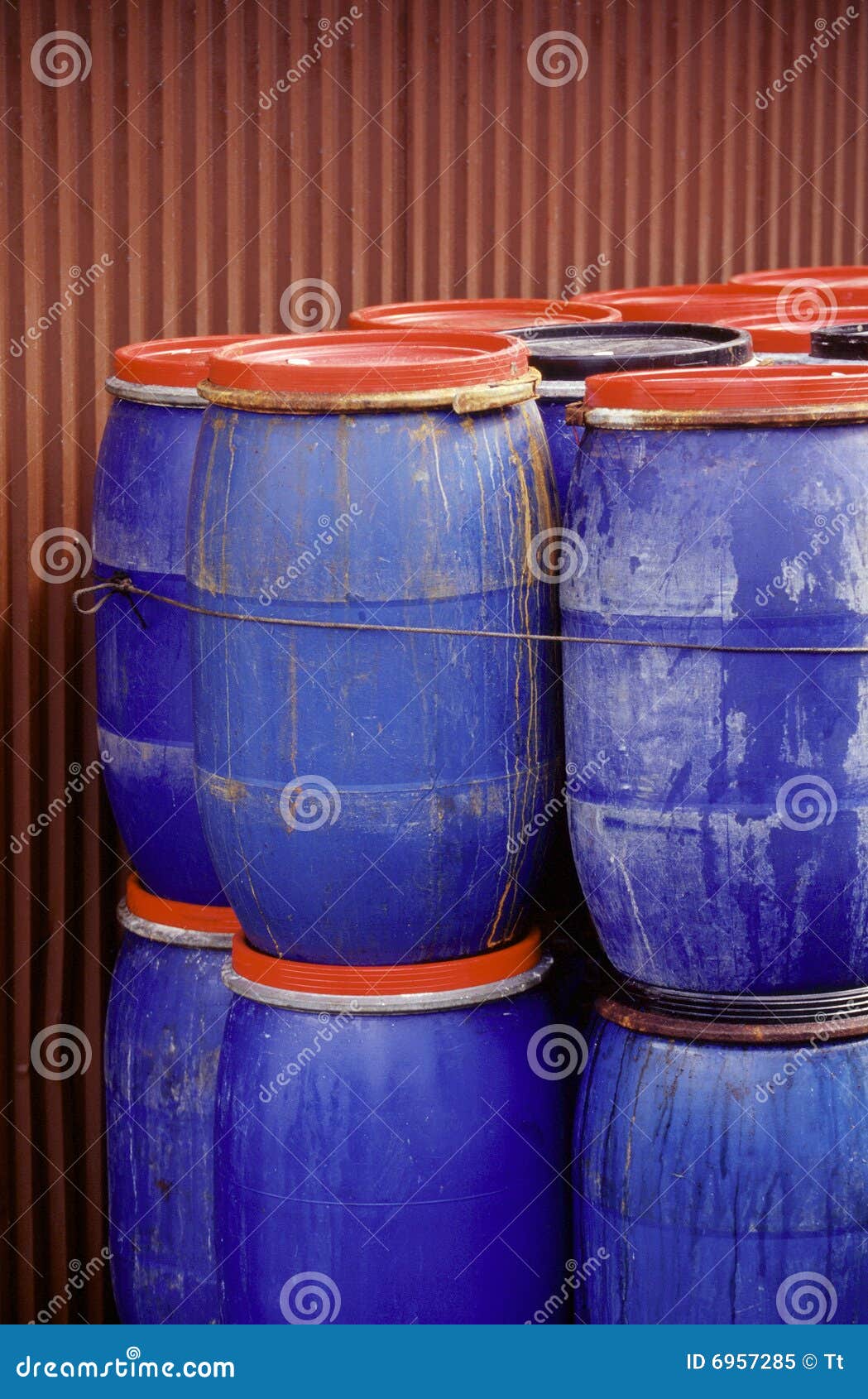 Colorful barrel. stock image. Image of goods, transport - 6957285