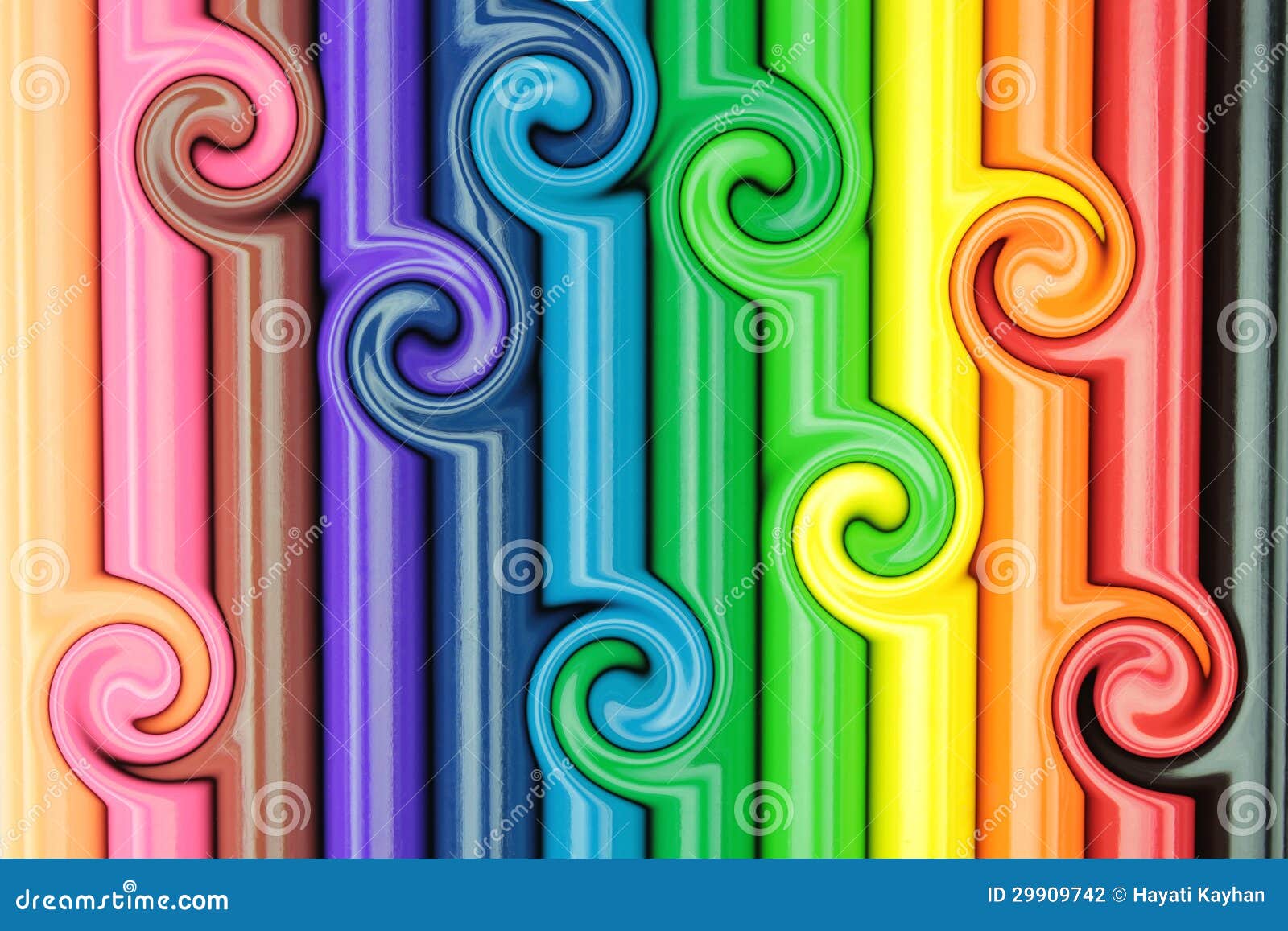 Colorful bars stock photo. Image of black, abstract, effect - 29909742