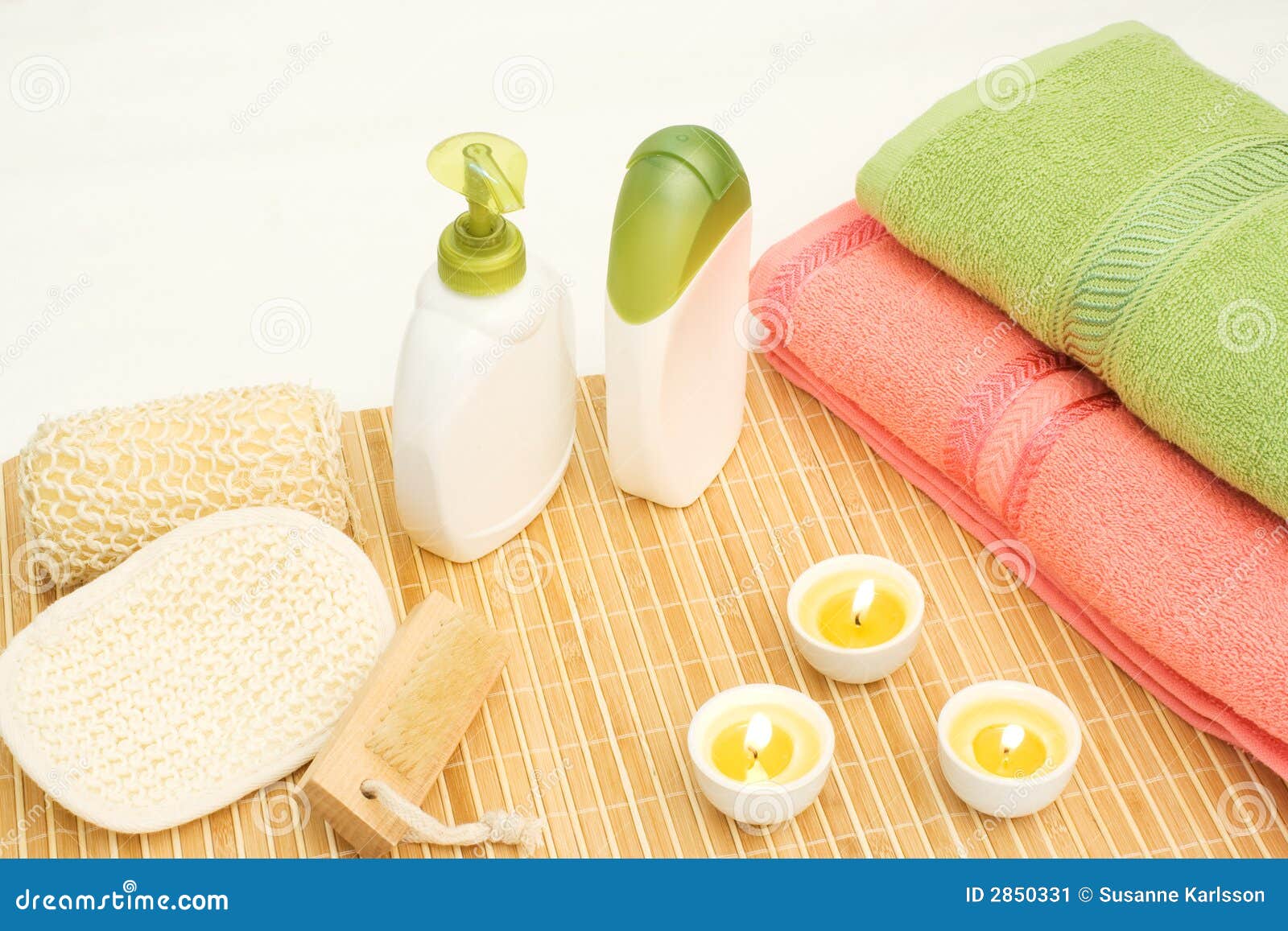 Colorful Bath Picture. Image: 2850331