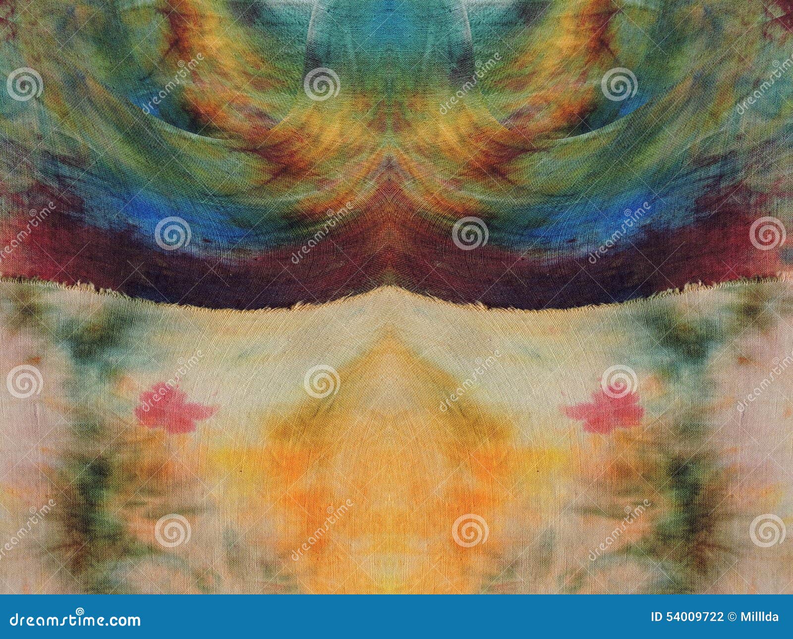 Colorful Batik Fabric Texture Stock Photography | CartoonDealer.com ...
