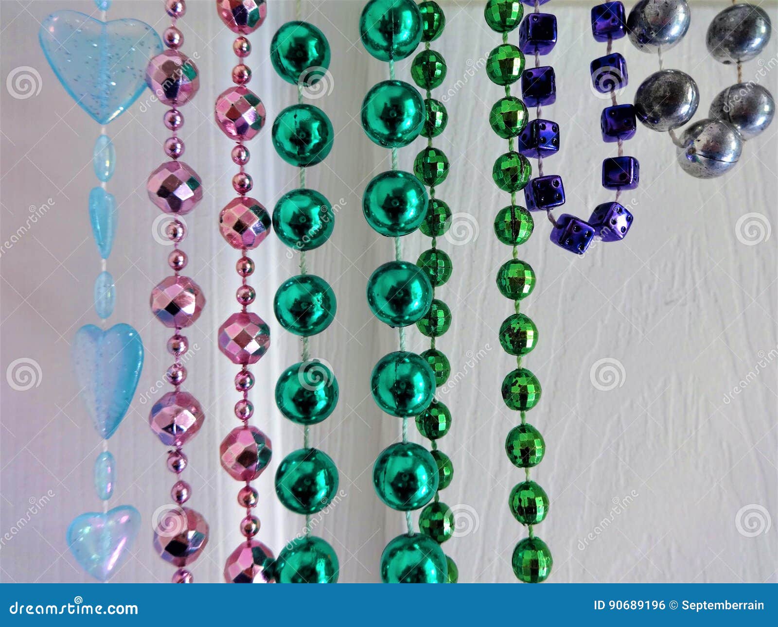 Colorful bead necklaces stock photo. Image of color, fashion - 90689196