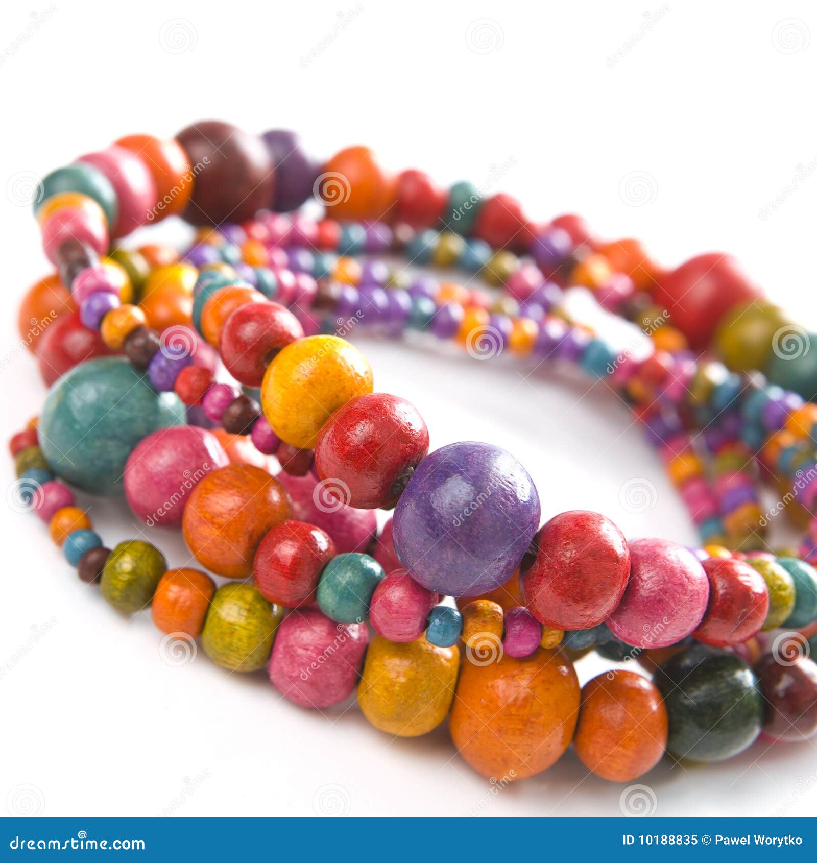 Colorful Beads Stock Image | CartoonDealer.com #10188835