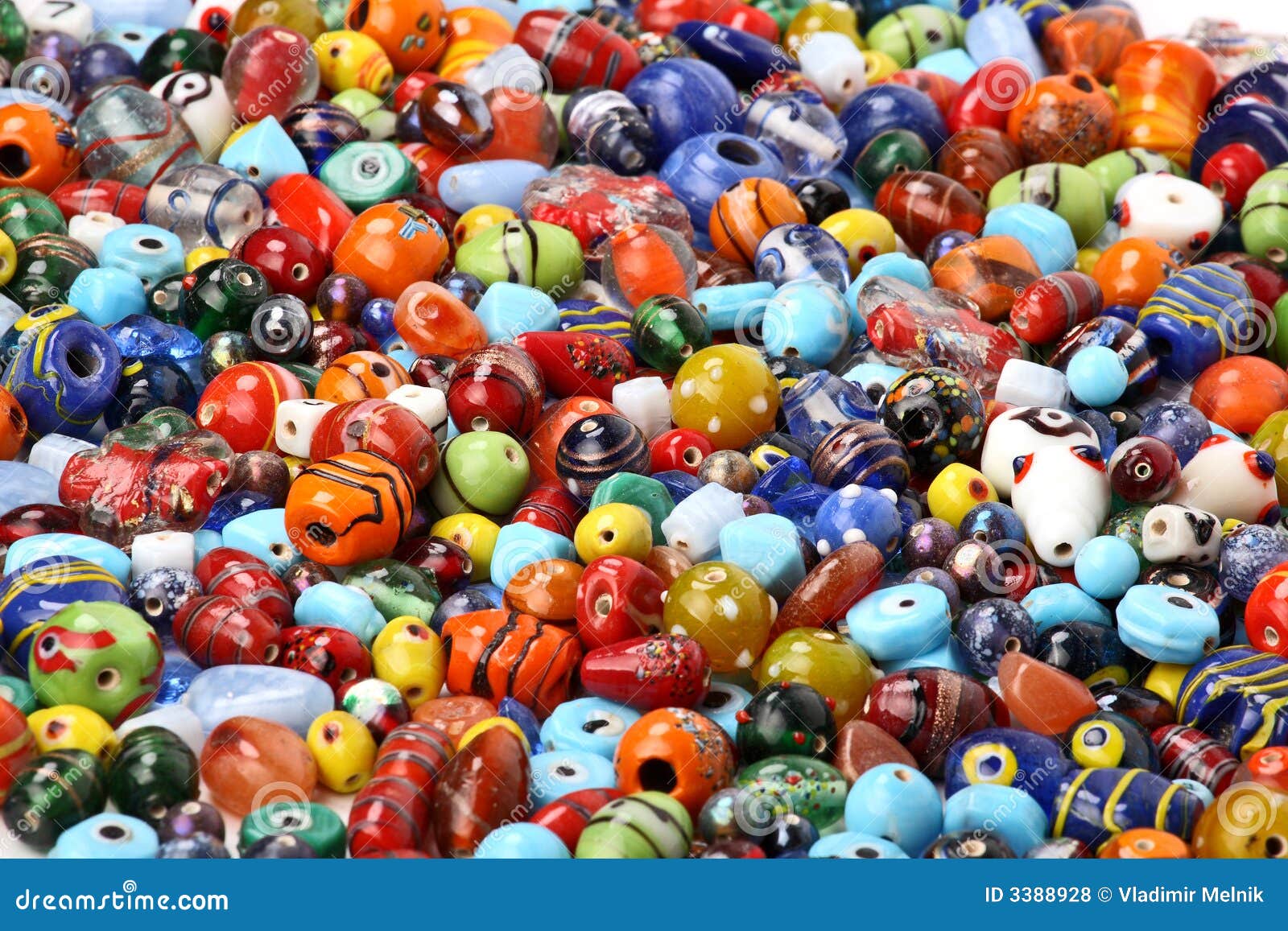 Colorful beads stock photo. Image of creativity, india - 3388928