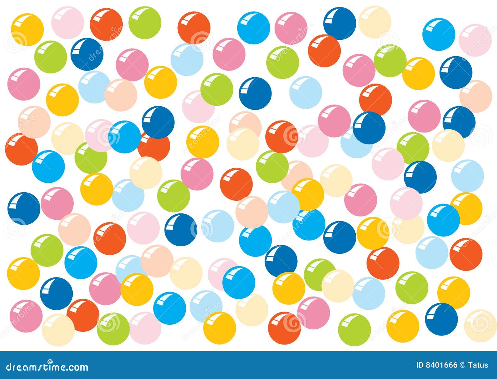 Colorful beads background stock vector. Illustration of round - 8401666