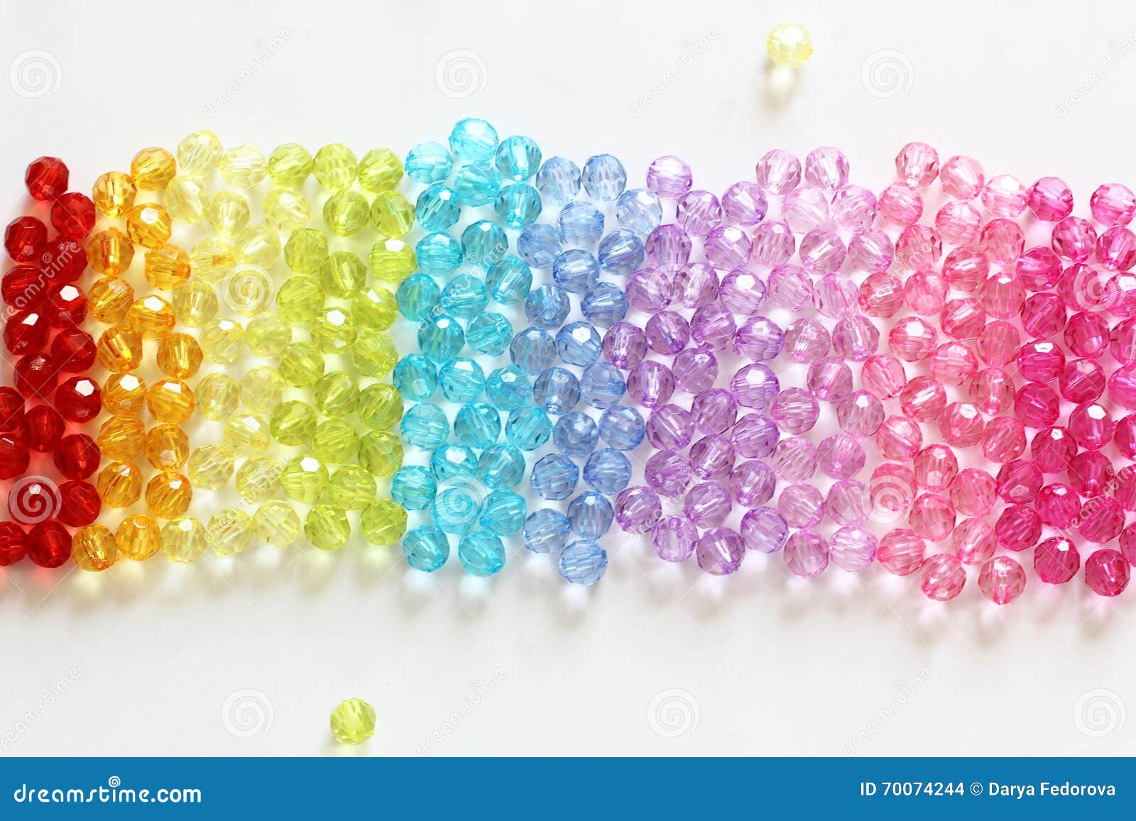 Colorful Beads for Background Stock Photo - Image of hobby, blue: 70074244