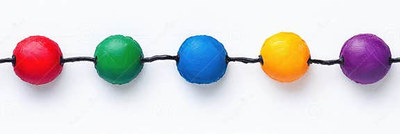 Colorful Beads Create a Vibrant Connection Game Perfect for Creativity ...