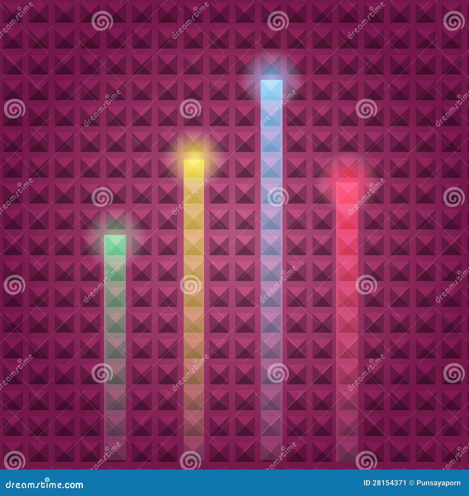 Colorful Beam and Light Shape Stock Vector - Illustration of industry ...