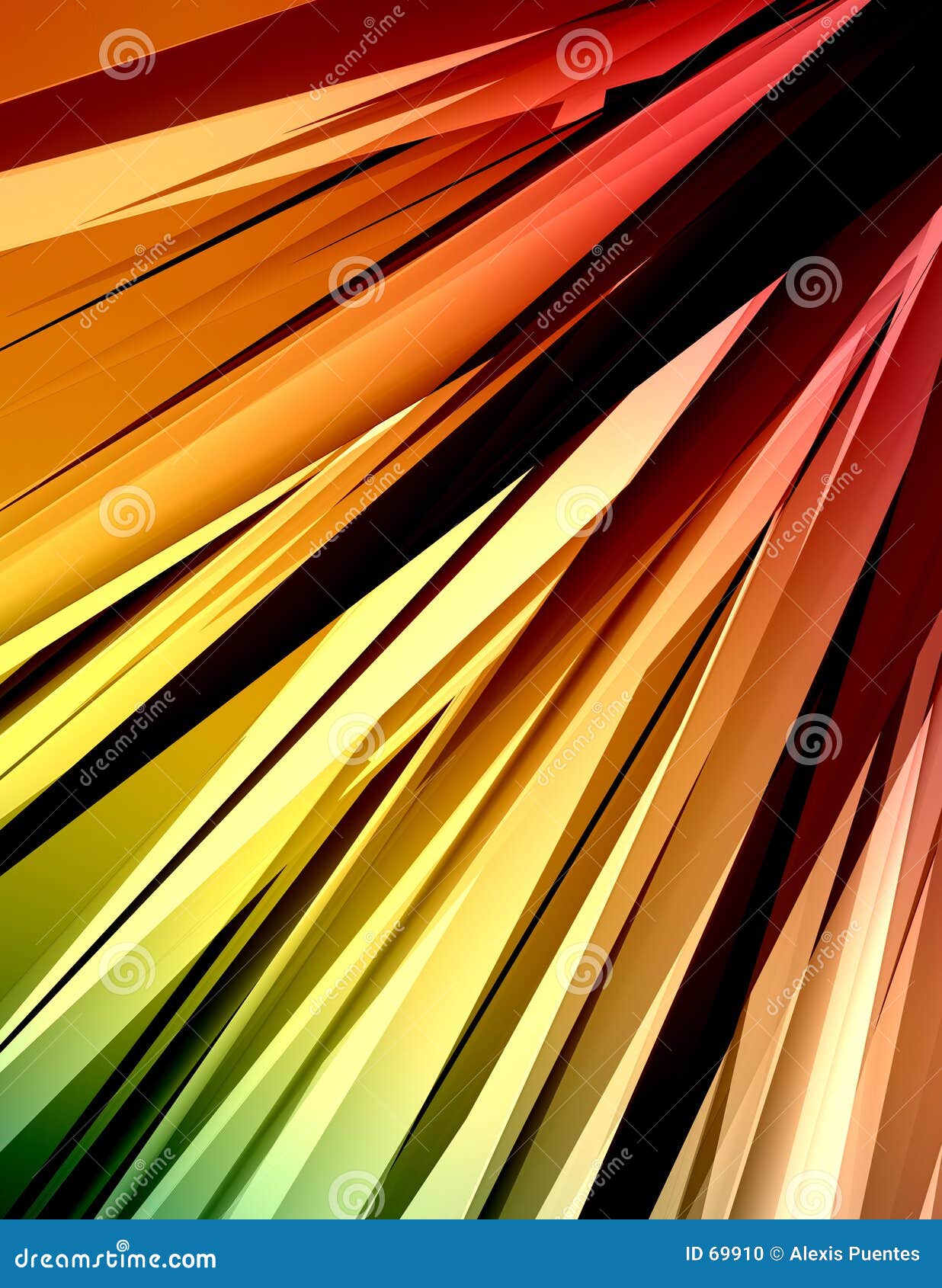 Colorful Beams 2 stock illustration. Illustration of futuristic - 69910