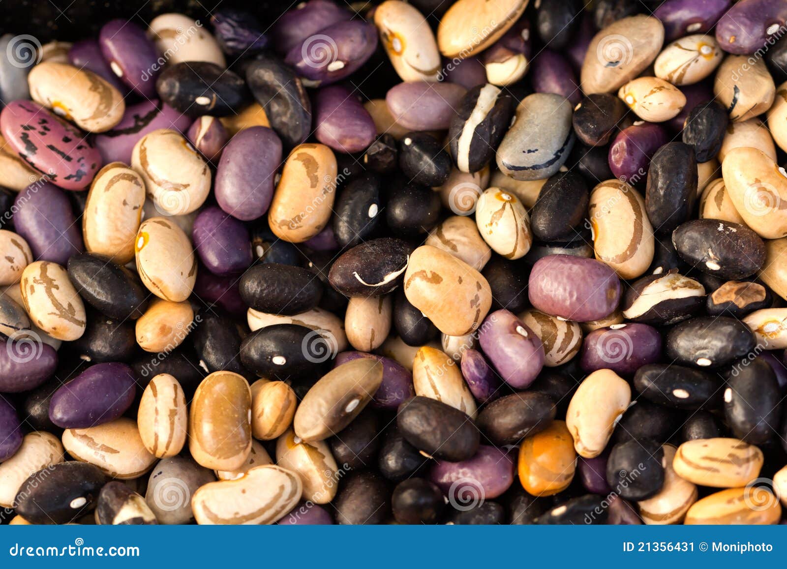 Colorful Beans Background ,close Up Stock Image - Image of spoon, grain ...