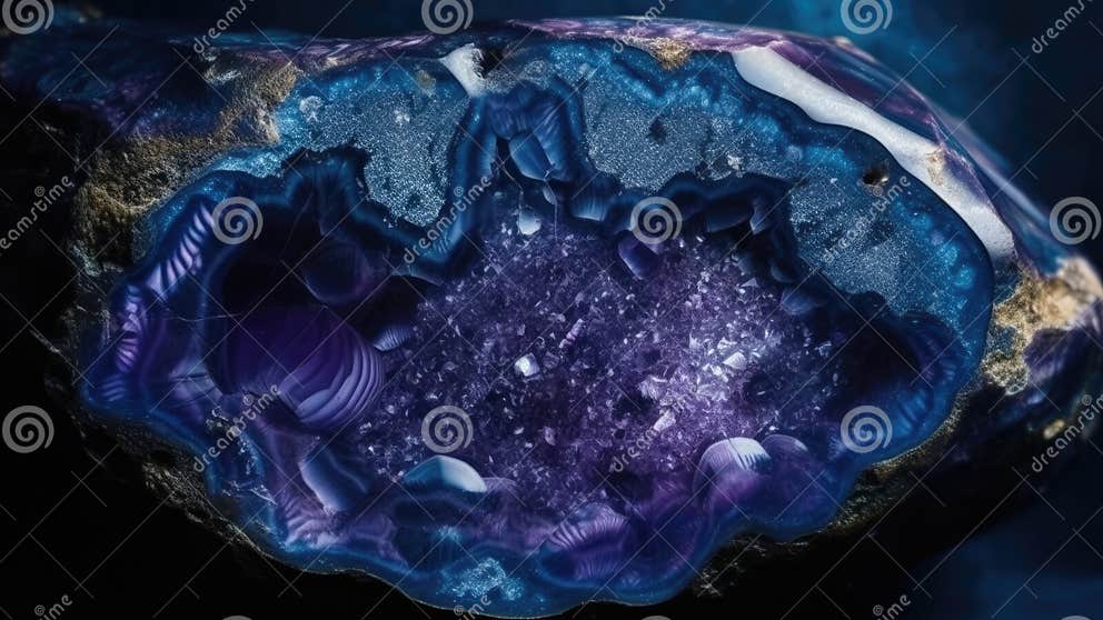 Colorful Sharp Stone Gem - Generative AI Stock Image - Image of surface ...