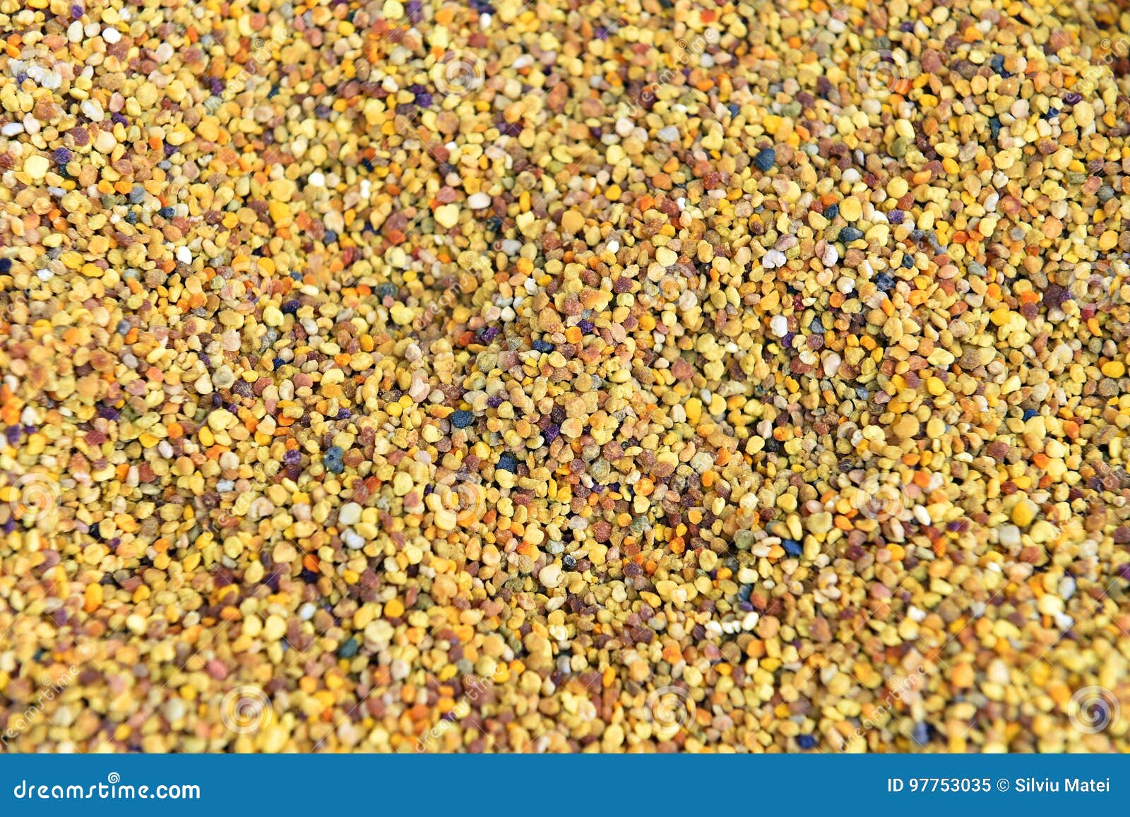 Colorful Bee Pollen Background Stock Image - Image of apiculture ...