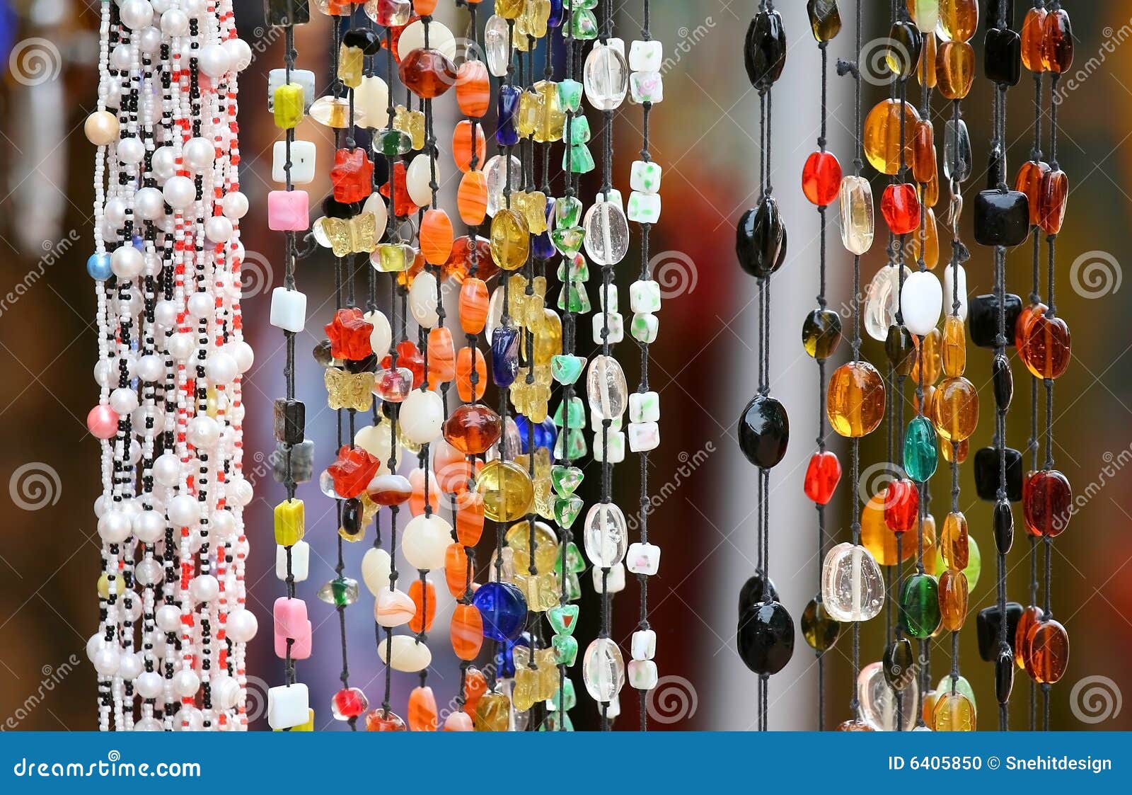 Colorful Beeds stock photo. Image of beads, colorful, tourist - 6405850