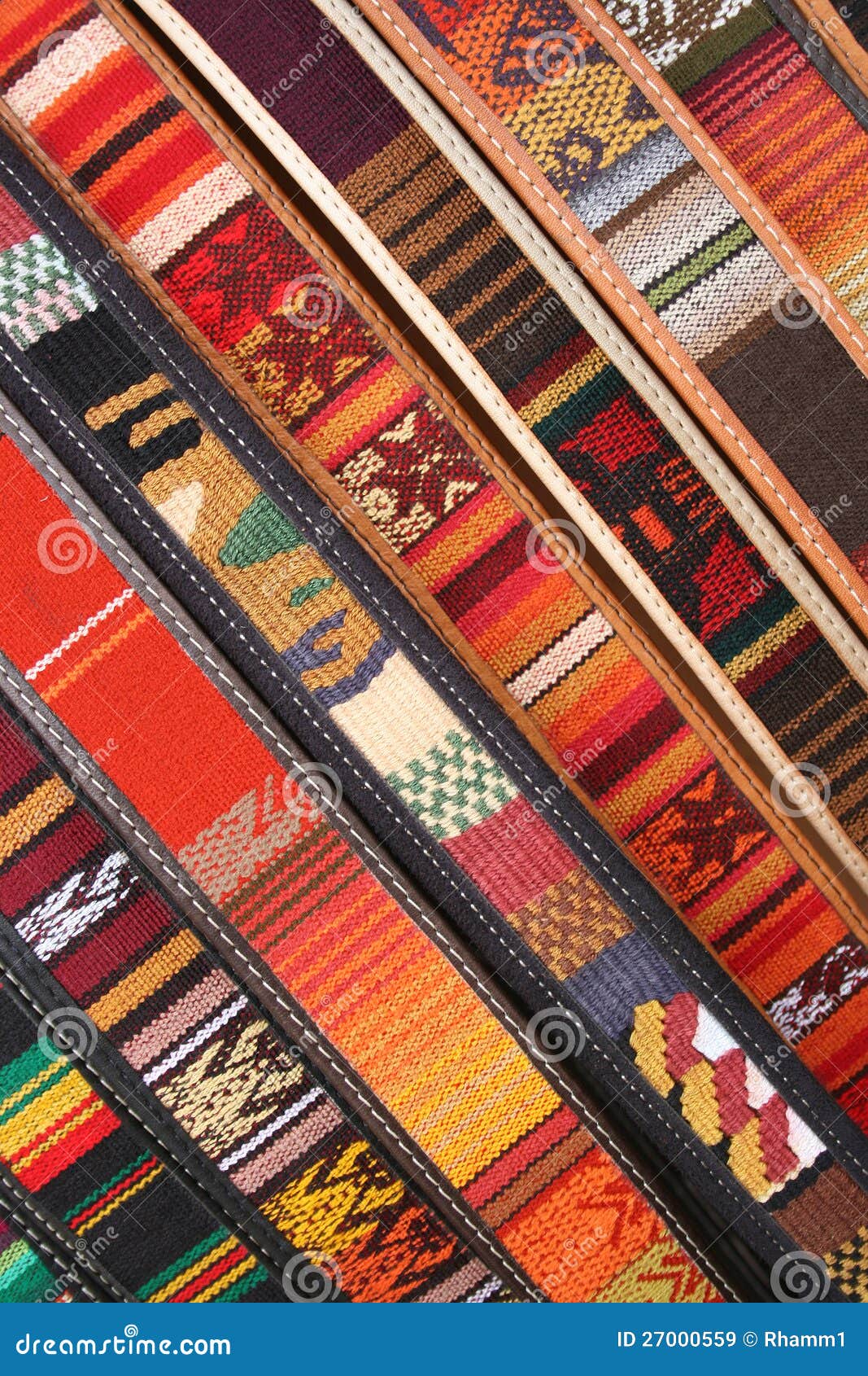 Colorful Belts stock image. Image of artisan, market - 27000559