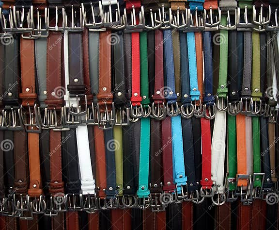 Colorful belts stock image. Image of colorful, lots, clasp - 36163285