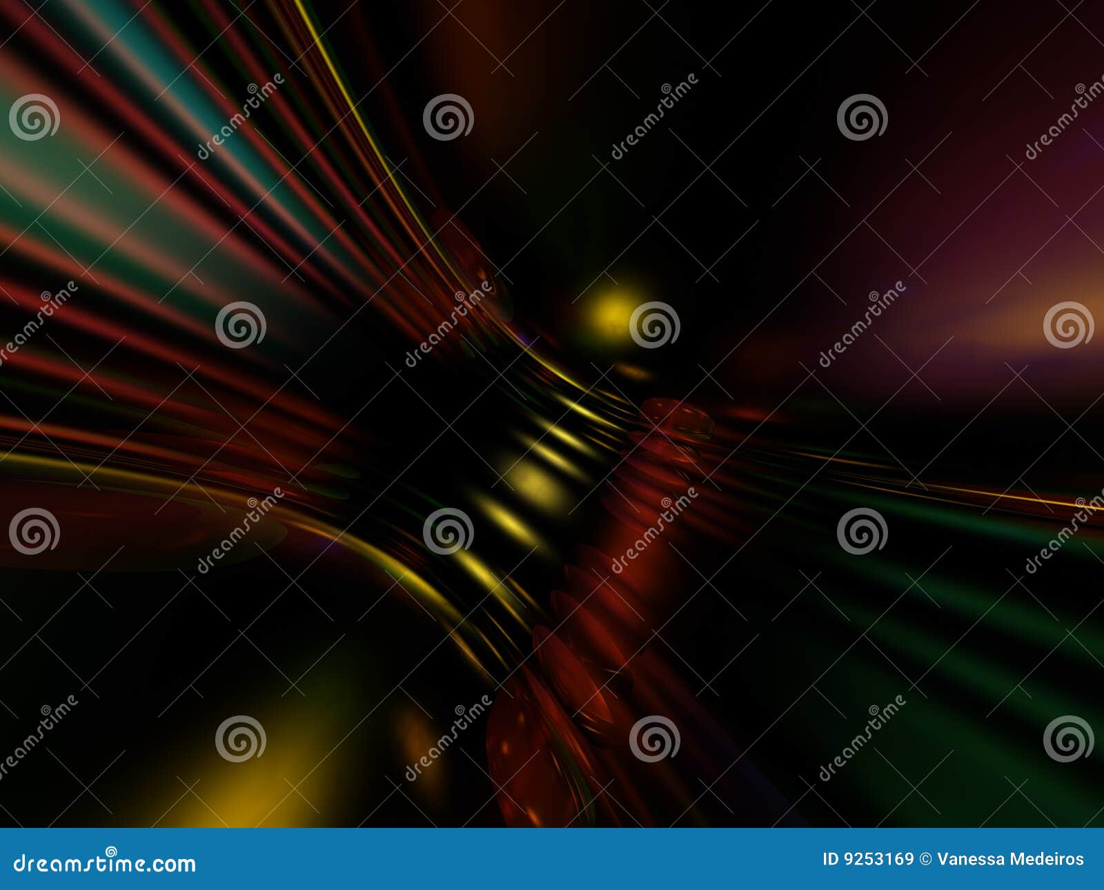 Colorful Bending Abstract stock illustration. Illustration of color ...