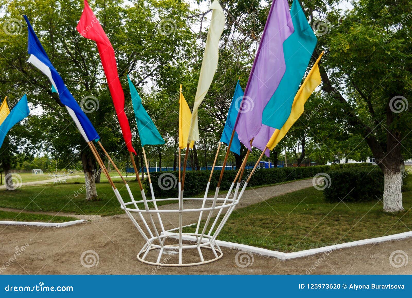 Olympic colored flags stock photo. Image of flag, olympic - 125973620