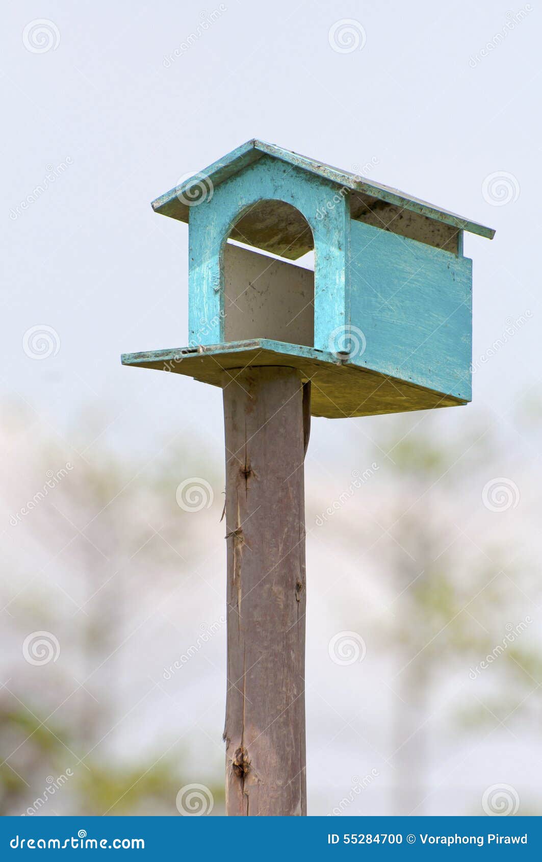 Colorful bird house stock photo. Image of birdhouse, home - 55284700