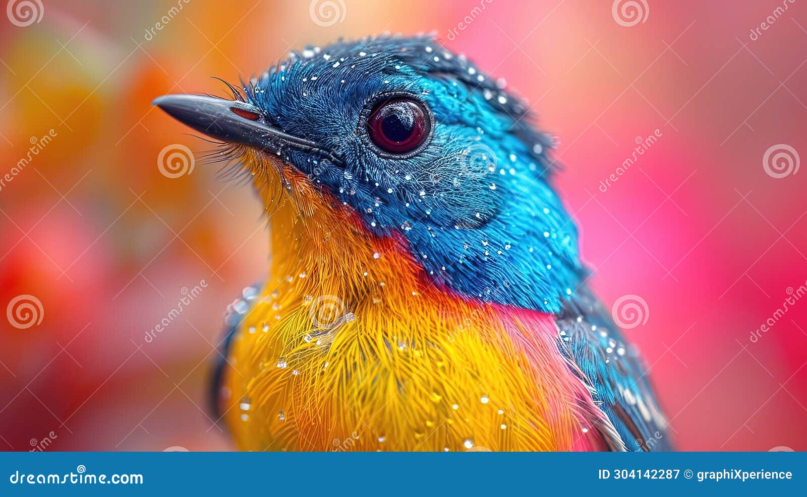Colorful Bird Printout stock illustration. Illustration of colorful ...