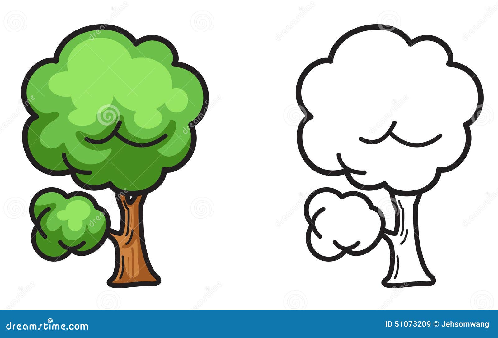 Tree Book Calendar Commitment Teamwork Together Outline Logo Vector Illustration | CartoonDealer ...