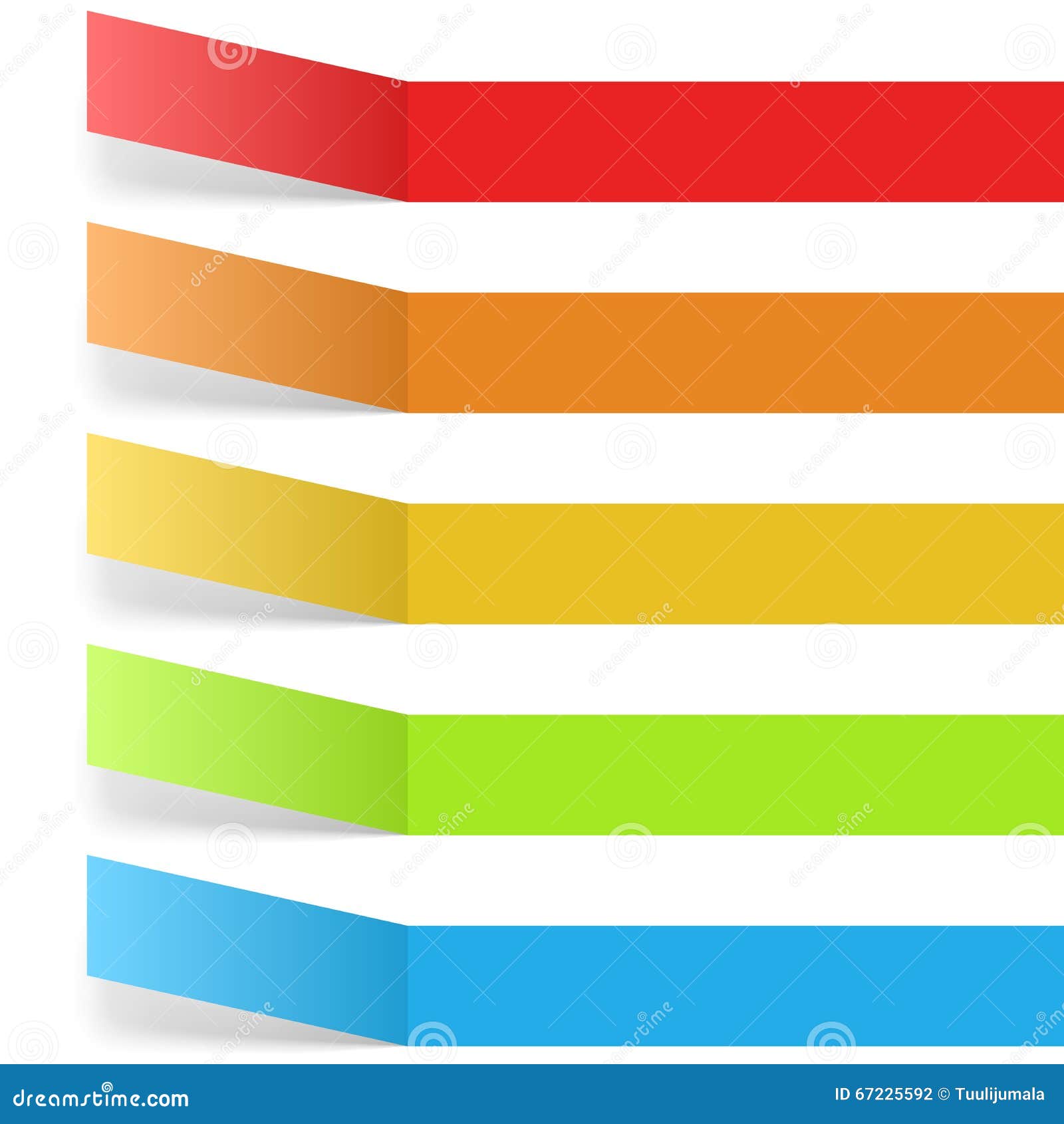 Colorful blank labels stock vector. Illustration of choice - 67225592