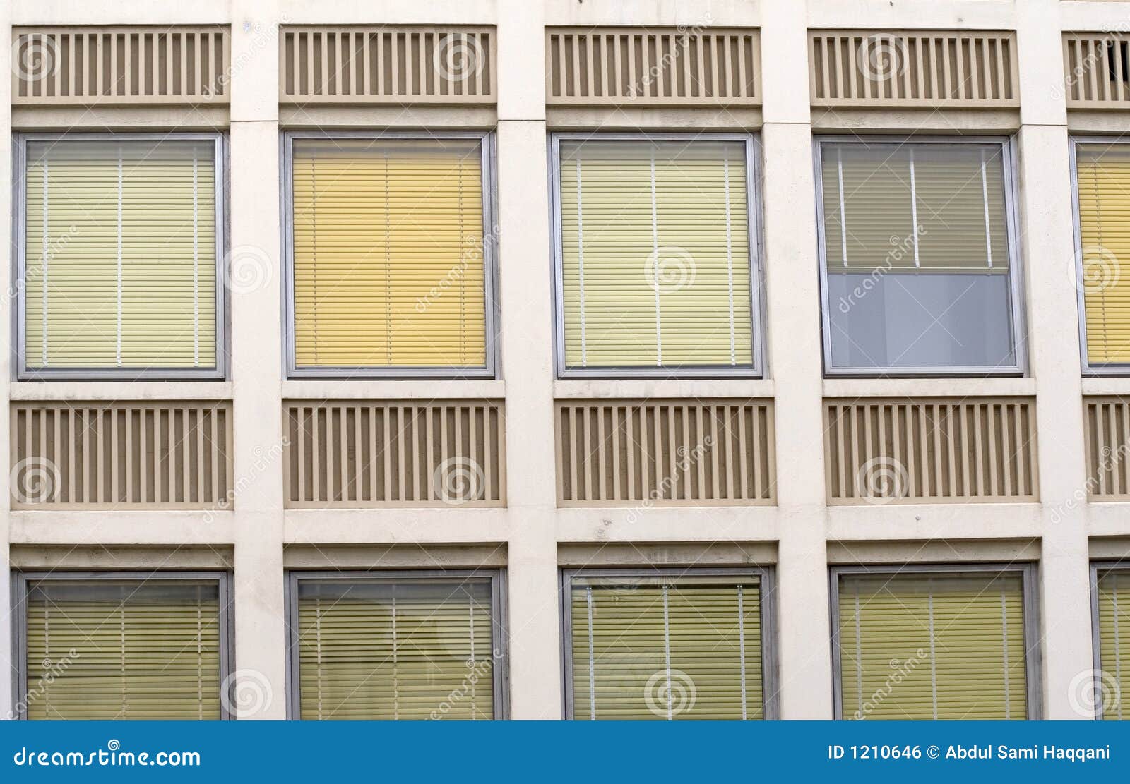 Colorful blinds (3079) stock photo. Image of office, colours - 1210646