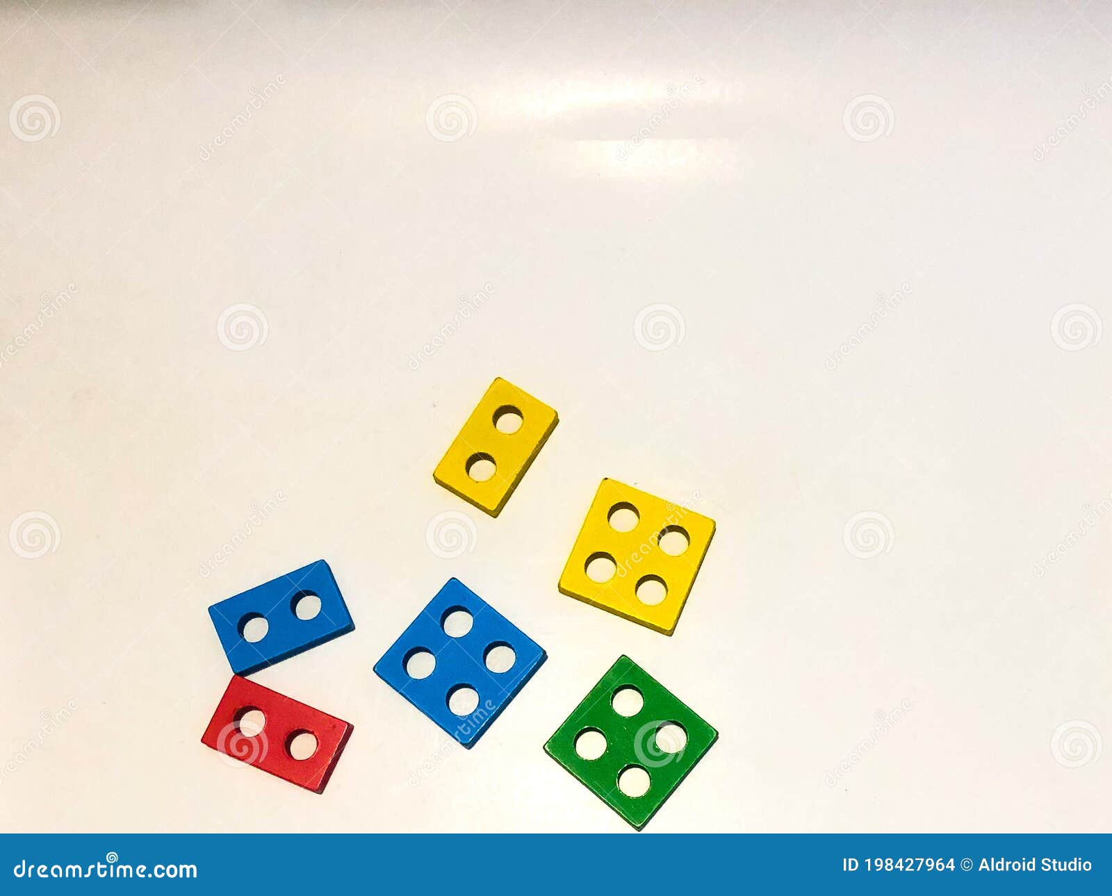 Colorful Block Square Shapes Stock Photo - Image of recreation, play ...