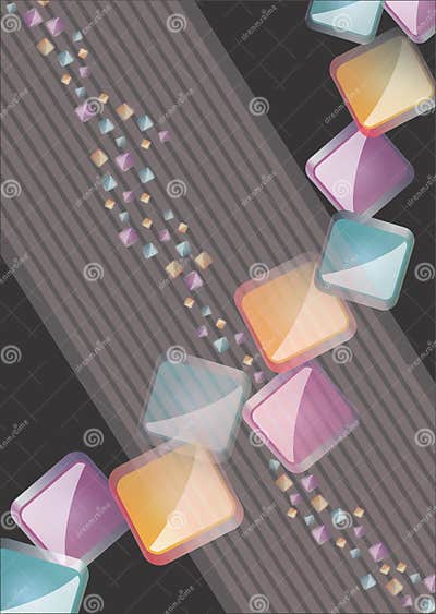 Colorful Blocks stock illustration. Illustration of black - 56913145