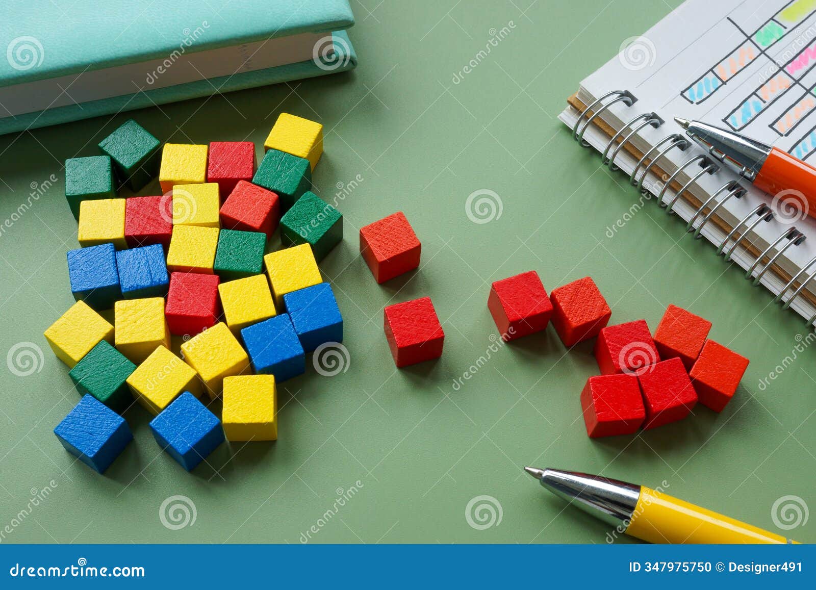 Colorful Blocks Stock Image | CartoonDealer.com #42909199
