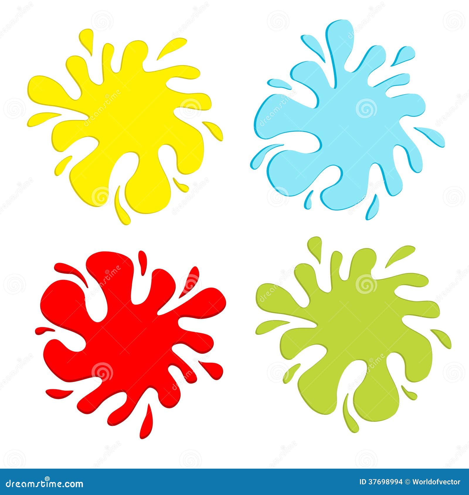 Colorful Blot Stock Photography | CartoonDealer.com #295014998