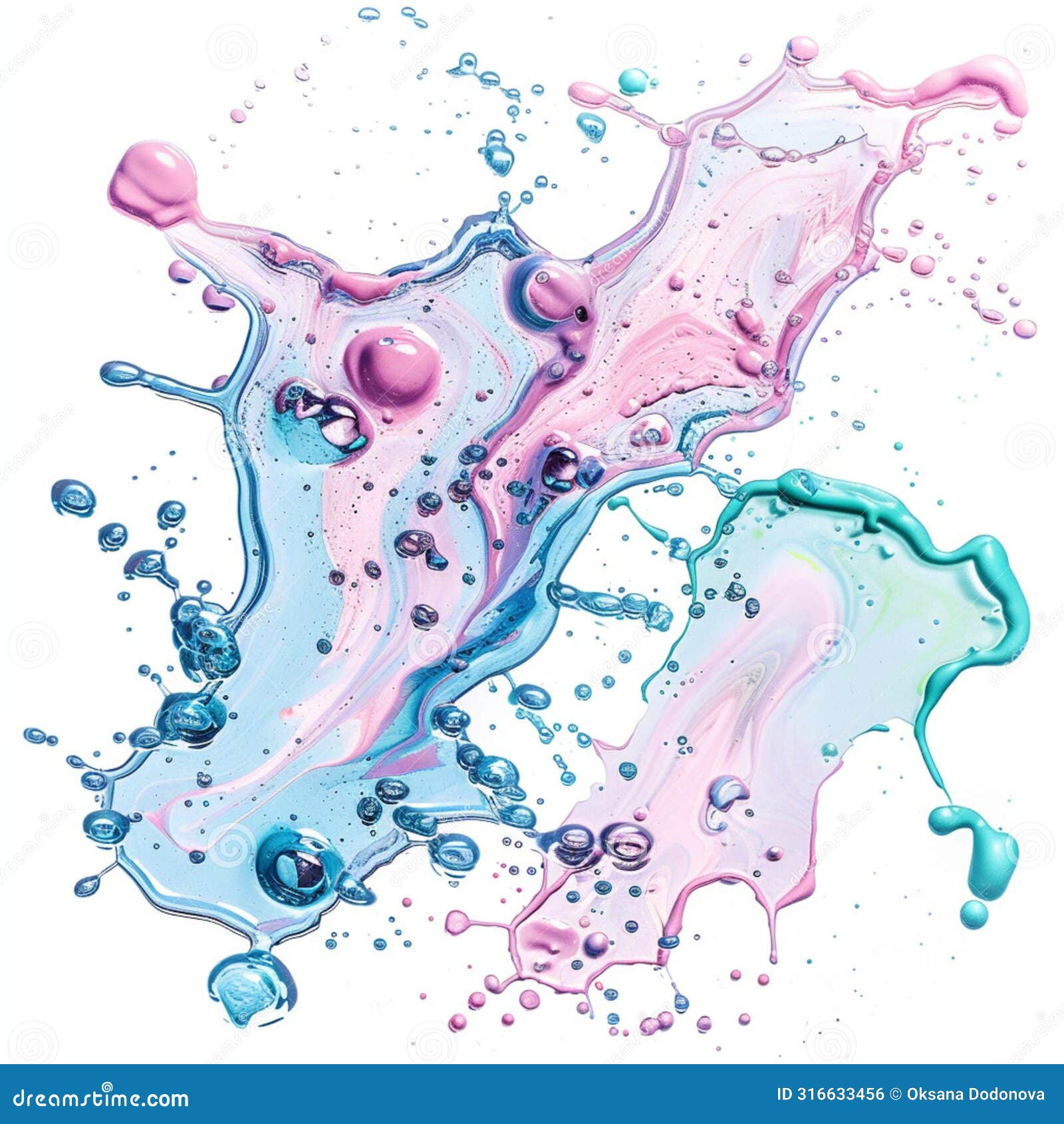 Colorful Ink Blot Stock Image | CartoonDealer.com #295520815