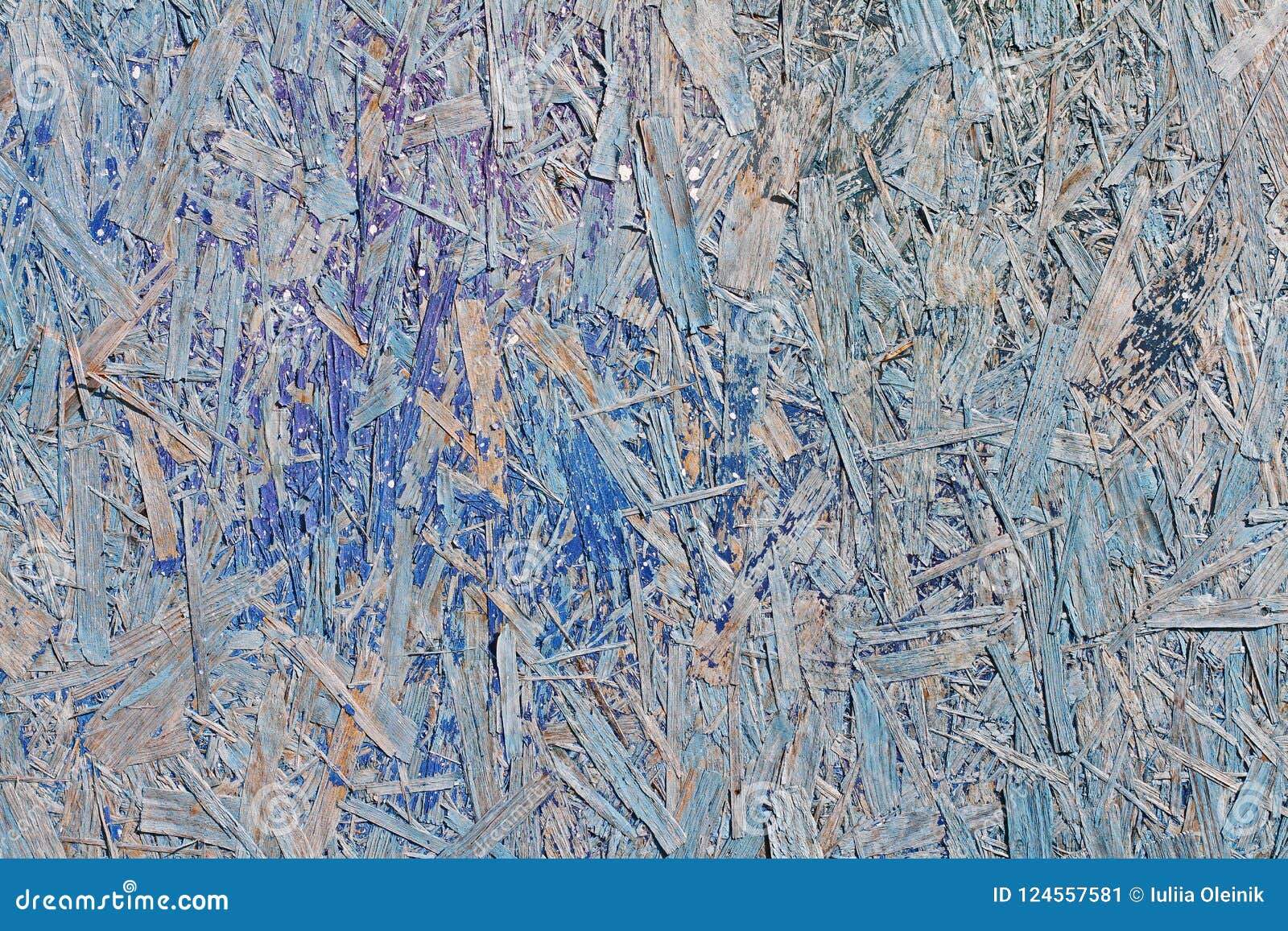 Colorful Blue, White and Yellow Painted OSB Board Stock Image - Image ...