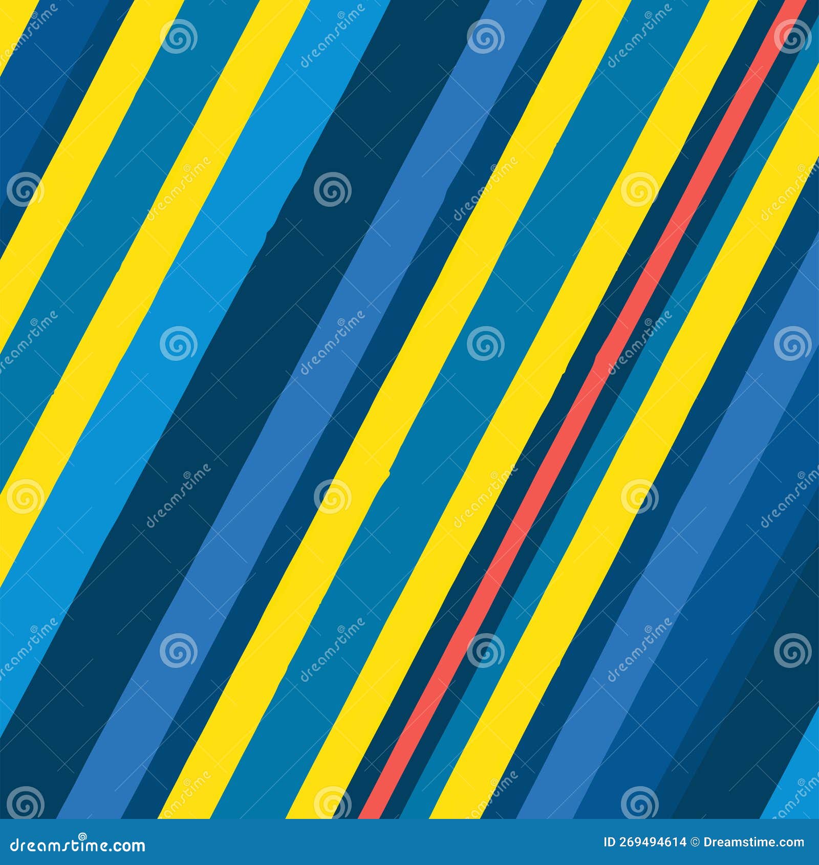 Colorful Blue Yellow Pattern with Diagonal Lines and Small Breakouts ...